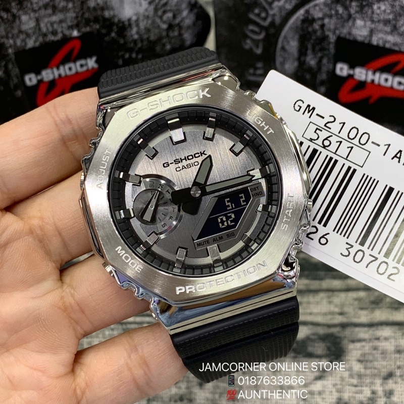Casio G-SHOCK GM-2100-1A Serie De Acero Reloj Deportivo Caja De metal ...