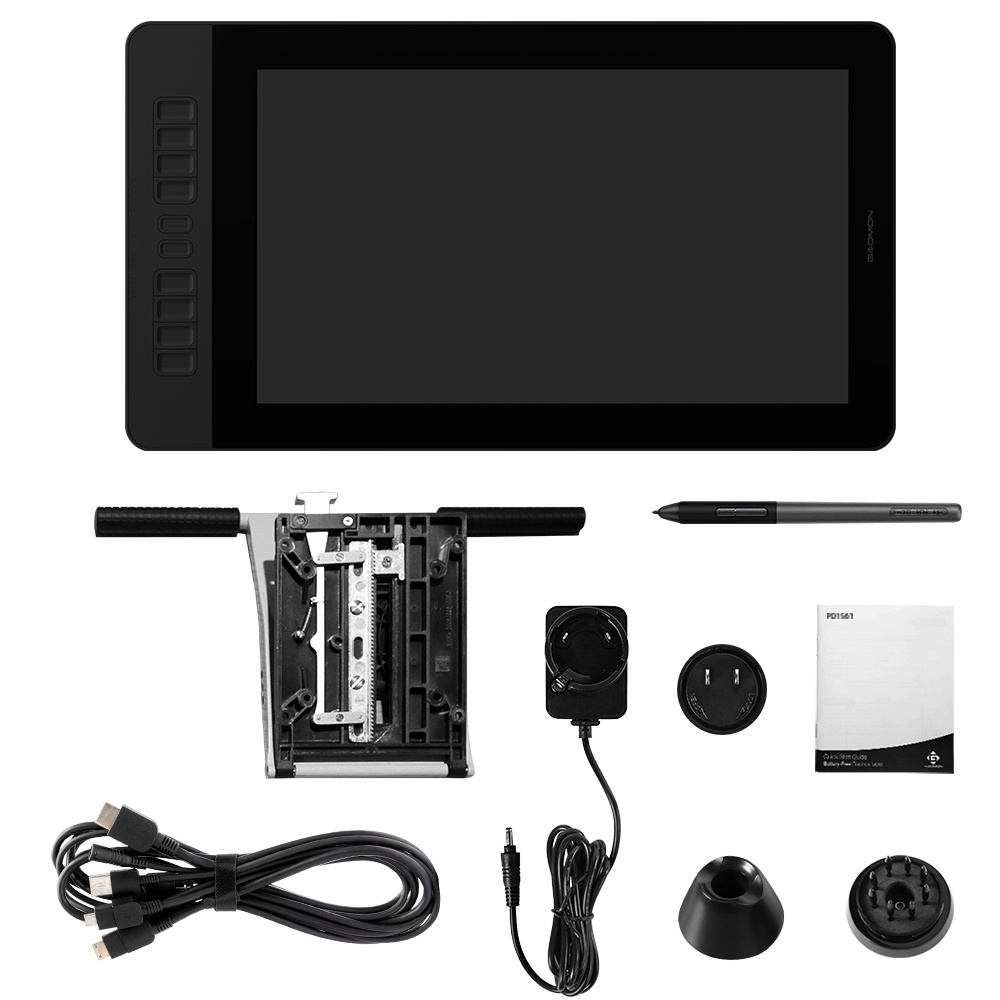 GAOMON PD1561 15.6 Pulgadas IPS HD Graphics Tablet Monitor Para Dibujar ...