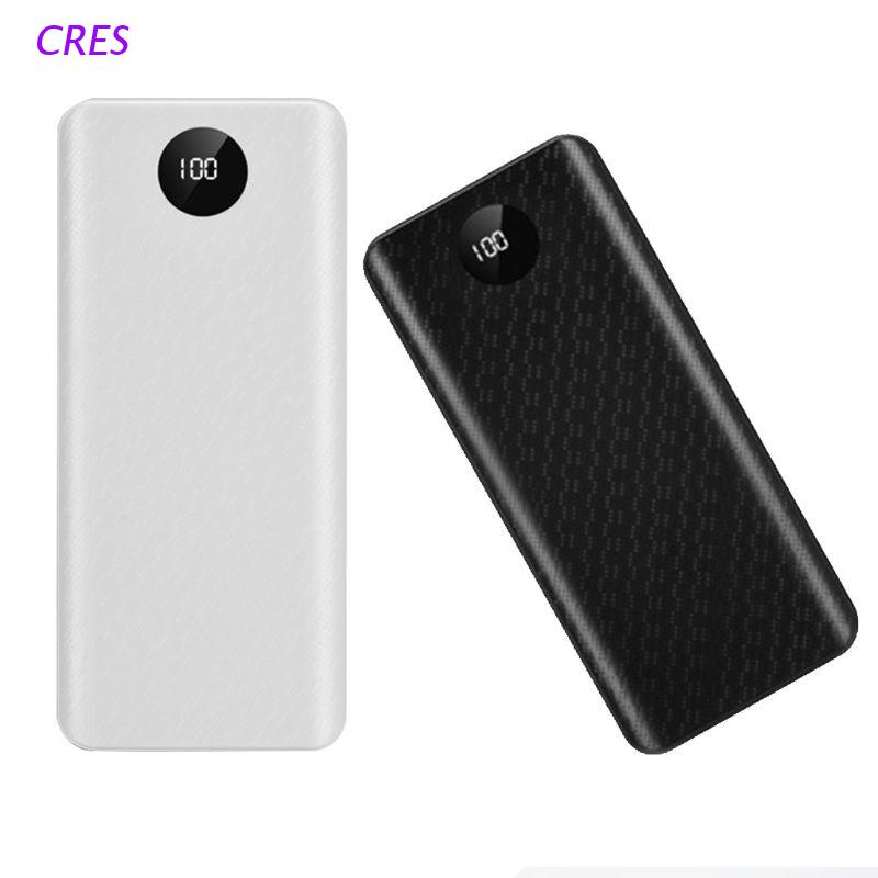 cres diy qc 3.0 power bank caso de carga rápida 3.0 batería externa ...