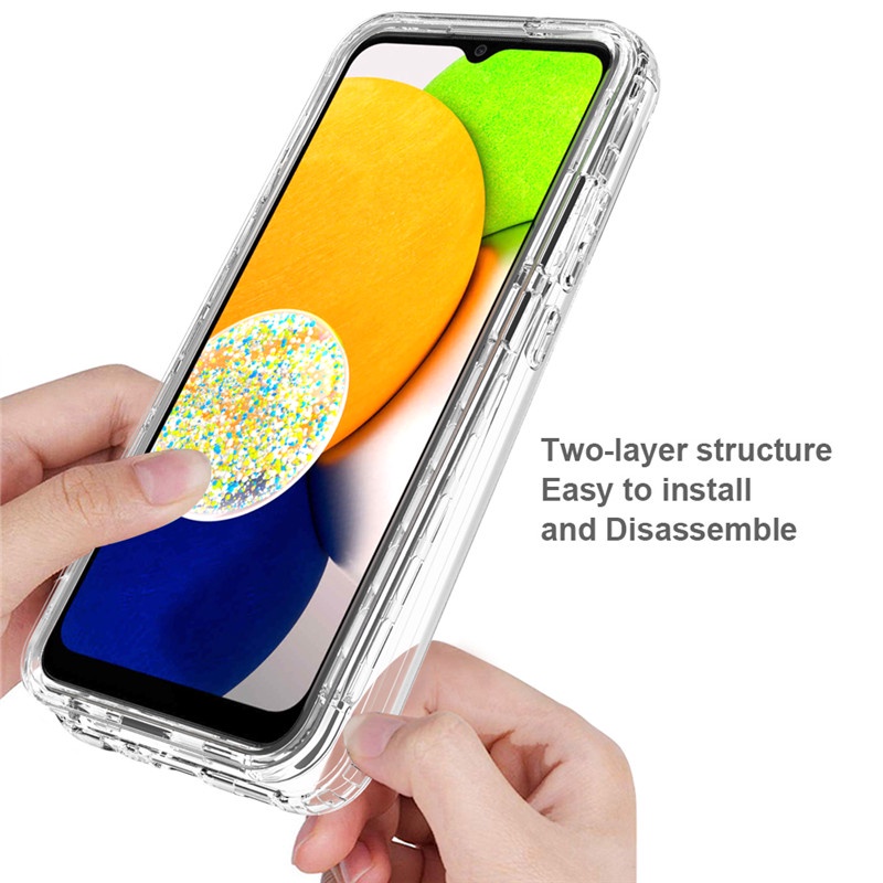 Funda A Prueba De Golpes Para Samsung Galaxy A03 Core Armor Gradient ...