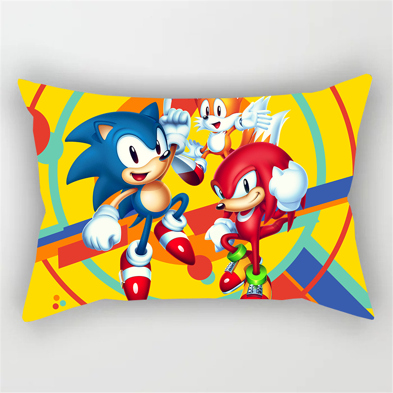 hot sonic the hedgehog-Funda De Almohada De Dibujos Animados , Diseño ...
