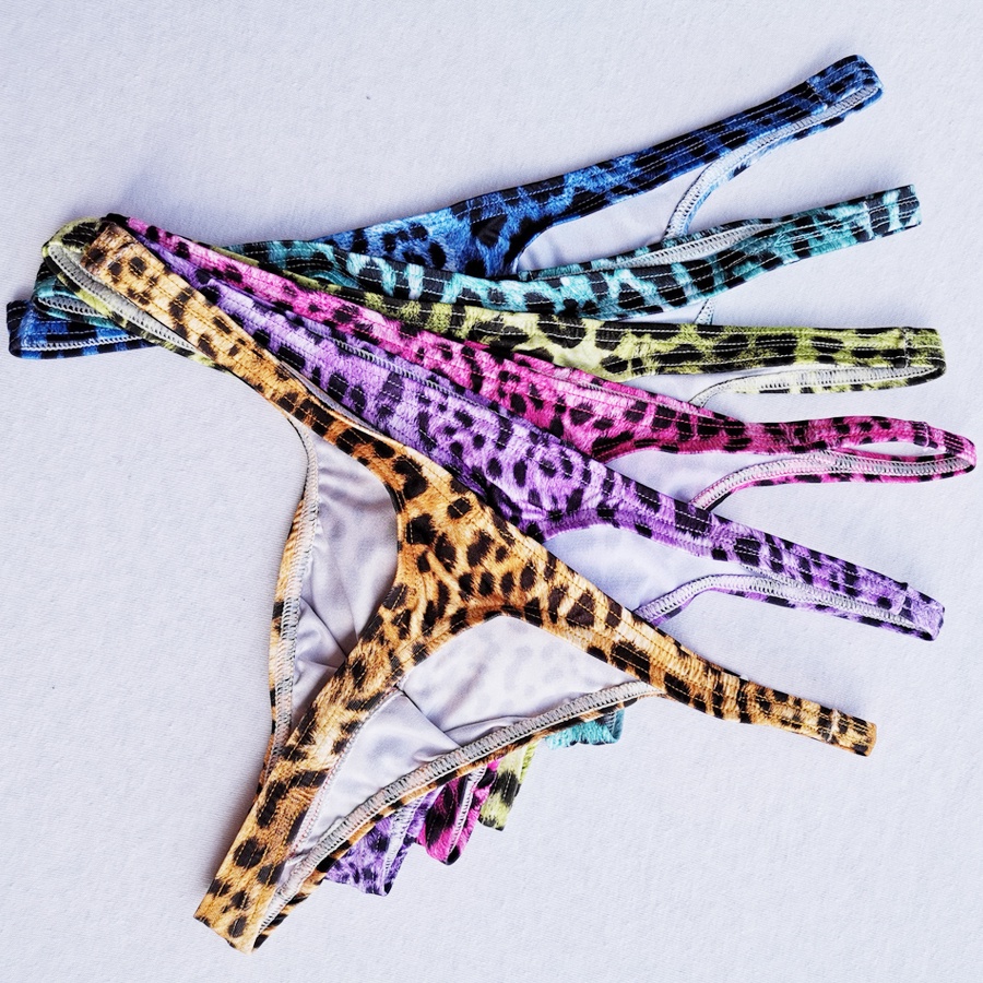 Sexy Underwear for Men Fashion leopard print Men's Thong Raised ...