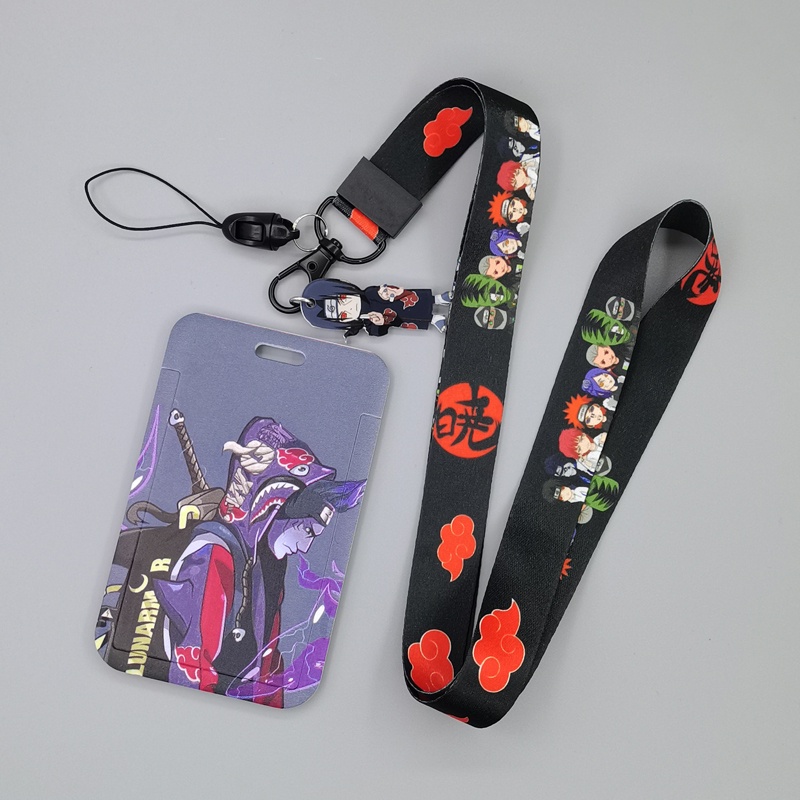 Anime Naruto ID Card Holder Bus Card Holder Worker Card Holder Titular ...