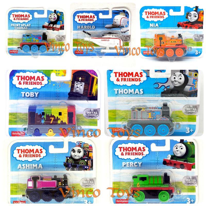 Motor de METAL thomas and friends - Toby/Harold/Buttonscarves/Nia/Percy ...