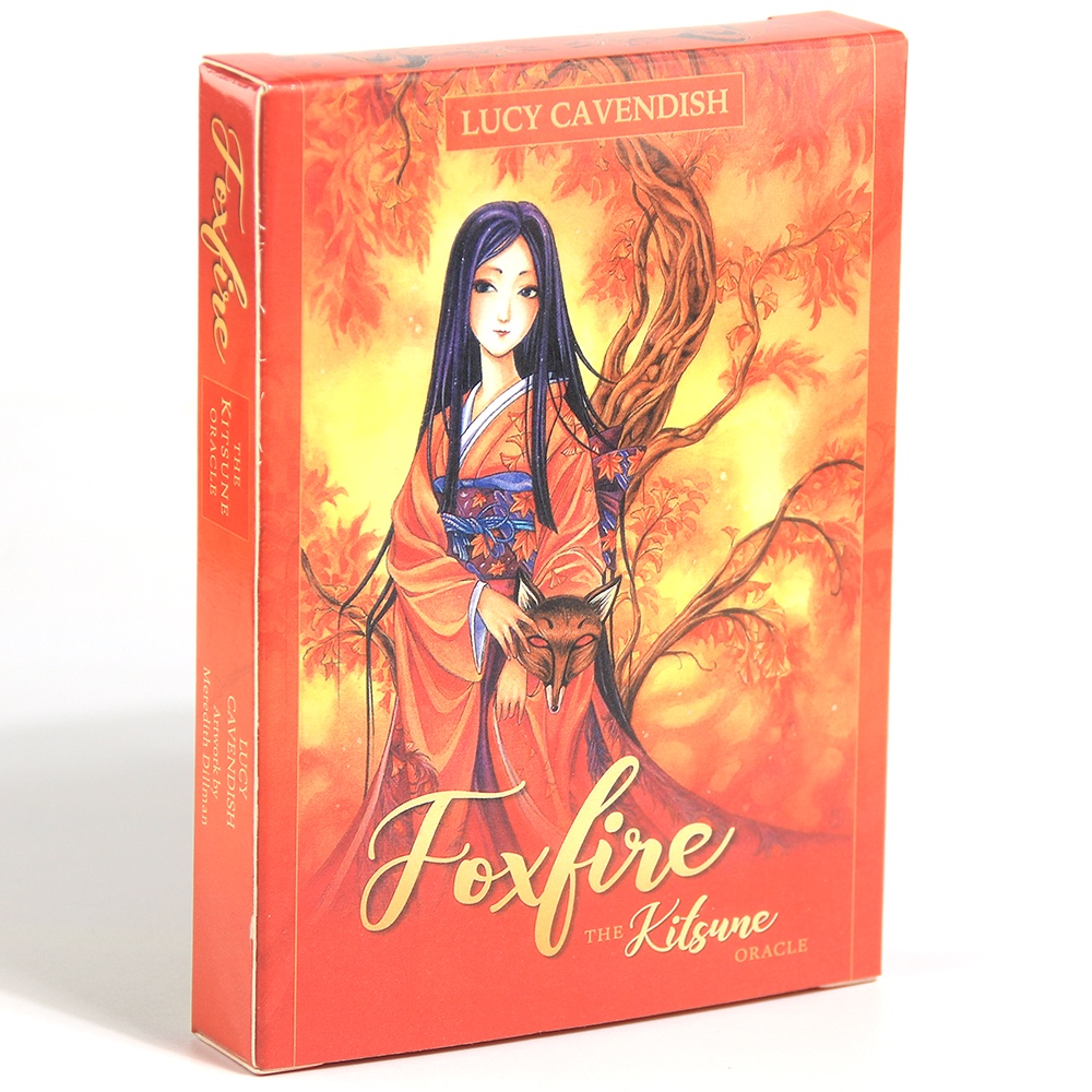 Foxfire The Kitsune Oracle Deck Divination Tarot Cards Game for Family ...