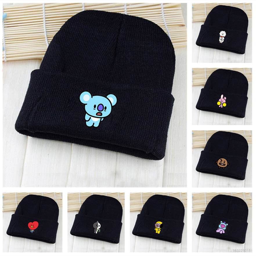 de dibujos animados kpop bts bt21 beanie sombrero de punto para hombres ...