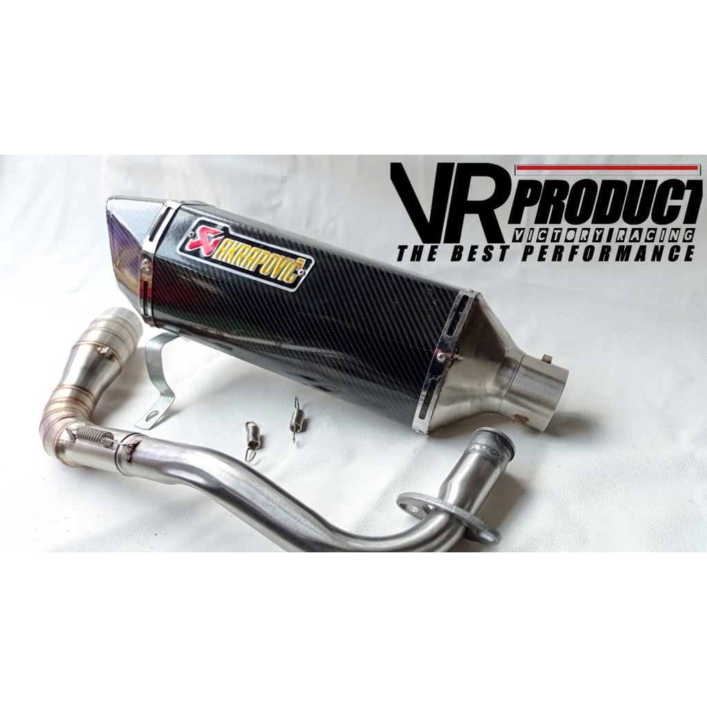 Akrapovic escape Carbon Kite all MATIC BEAT MIO VARIO Tojiro GENIO ADV ...