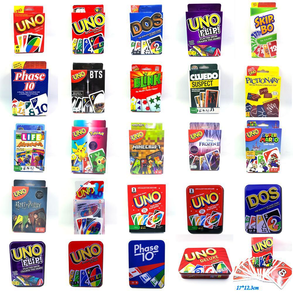 Juego De Mesa Serie UNO Card Solitaire Fiesta | Shopee México