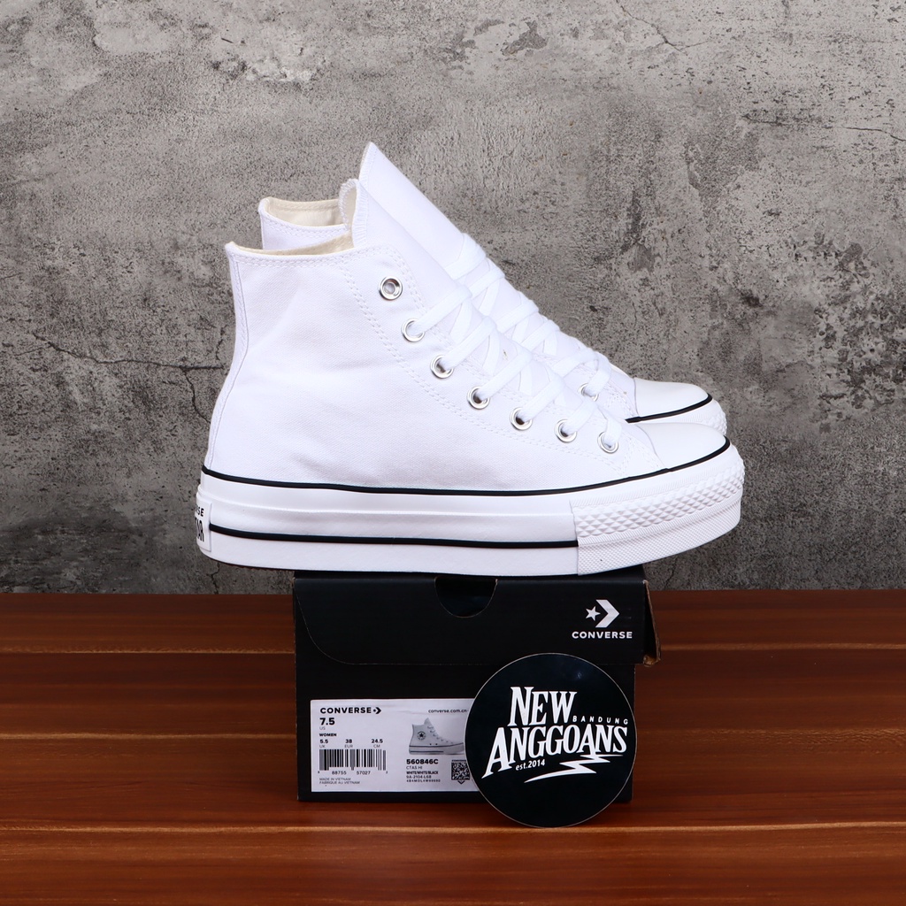 Converse Chuck Zapatos Taylor All Star Lift Tacones Altos Cuñas ...