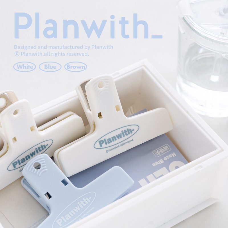 Clip Magnético Planwith Serie Crema Linda Nota De Almacenamiento De Datos Clip De Encuadernación ...