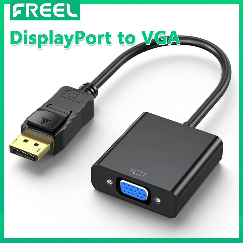 Adaptador DisplayPort A VGA , Puerto De Pantalla DP Cable Macho Hembra ...