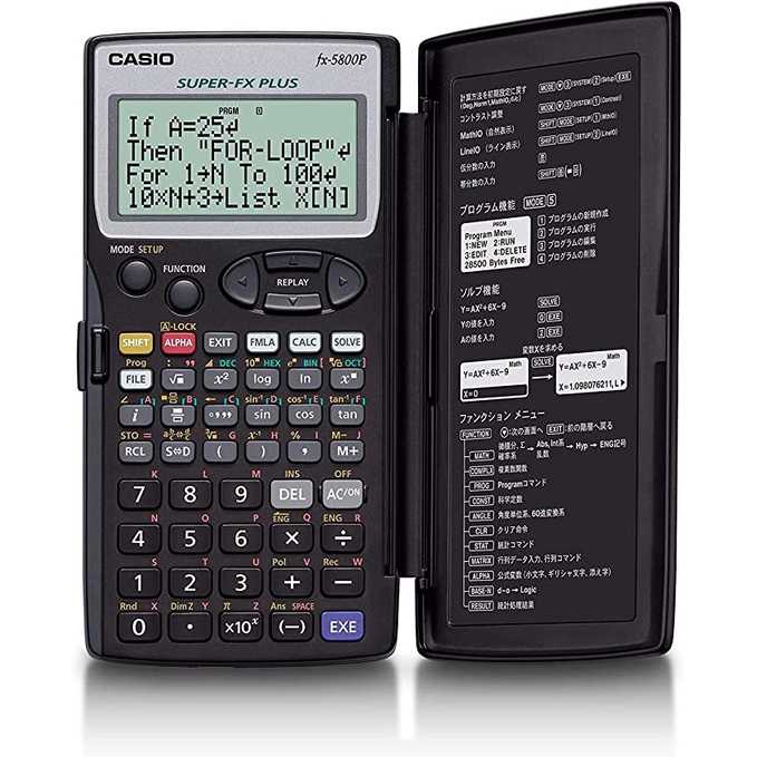 Casio FX-5800P Calculadora Modelos Programables | Shopee México