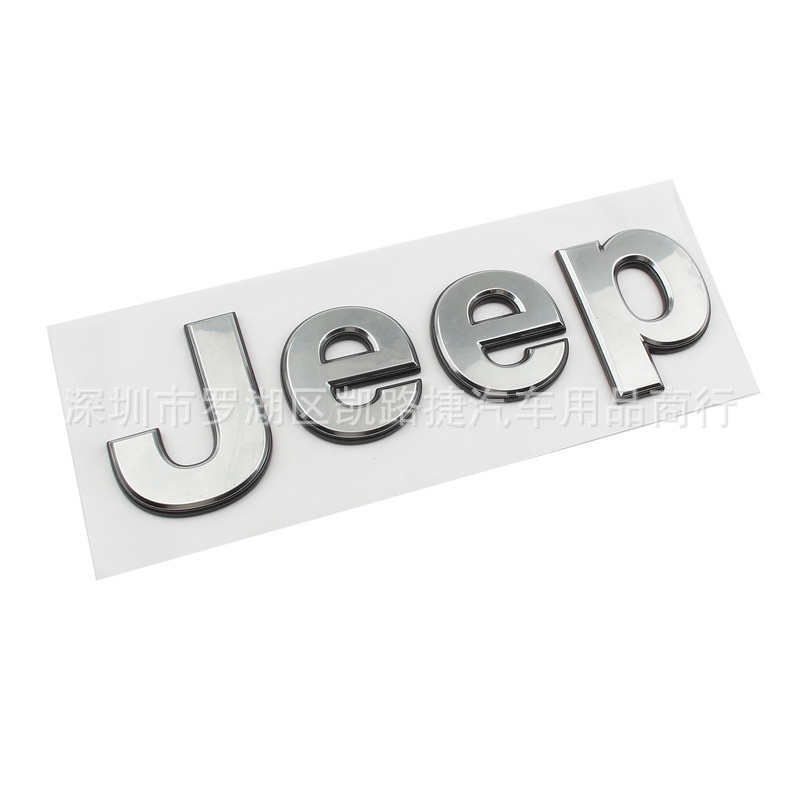 Pegatina Lateral De La Letra Del Emblema Para Jeep Cherokee Wrangler ...