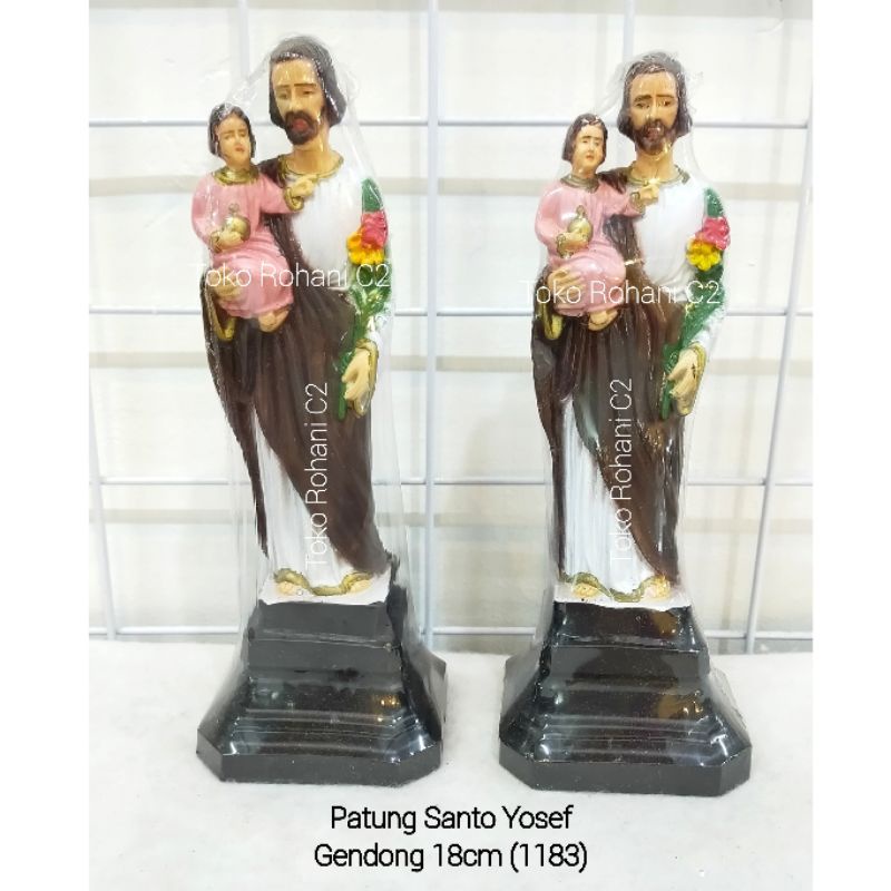 Estatua De Saint Yosep De 18 Cm (1183)-Joseph-Espiritual | Shopee México