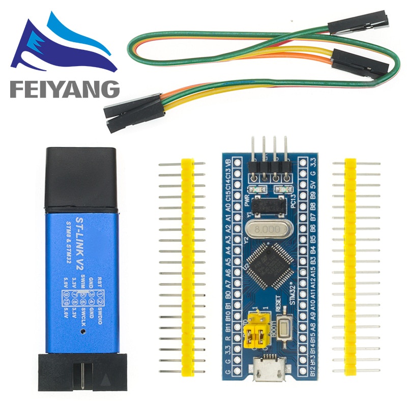 STM32F103C6T6 STM32F103C8T6 Brazo STM32 Módulo Mínimo De La Junta De ...