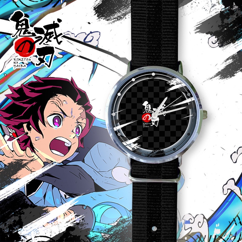 Demon Slayer Anime Creative Watch Bidimensional Reloj De Cuarzo Regalo ...