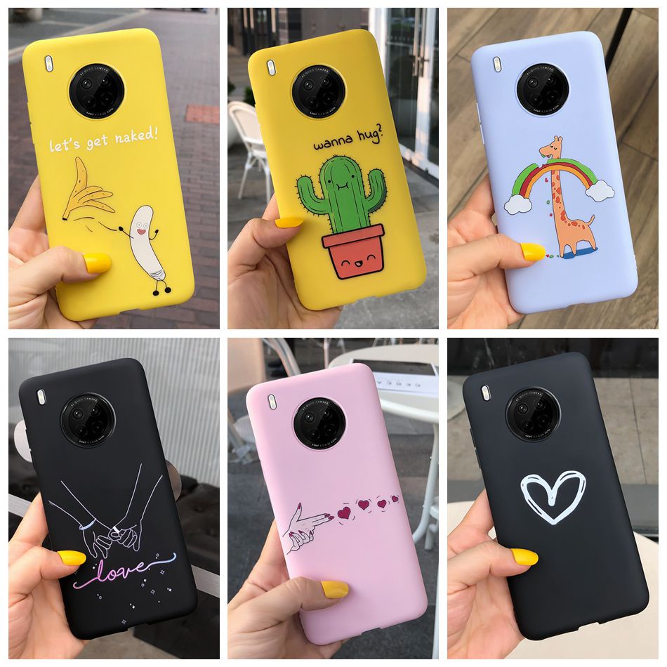 Huawei Y9A/Nova Y9A FRL-L22 L23 Lindo Cactus Banana Cartoon Phone ...