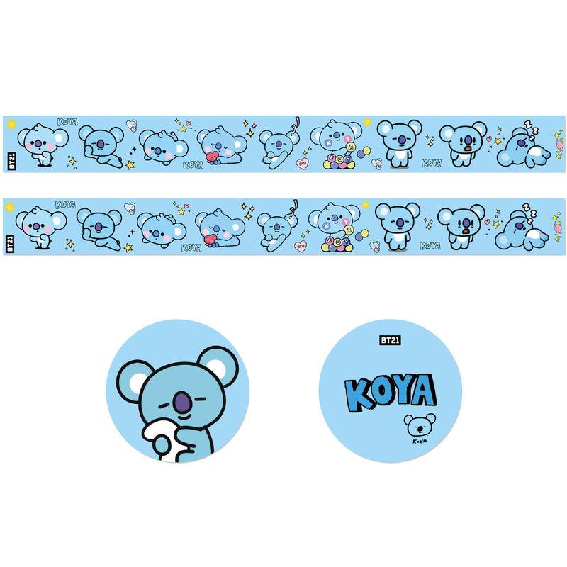 Kpop BTS BT21 Color Caramelo Lindo Oso De Dibujos Animados Conejo Perro ...