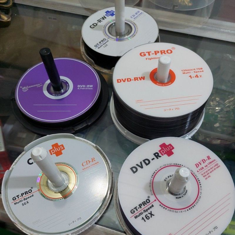 CD R/RW/DVD Marca GT PRO | Shopee México