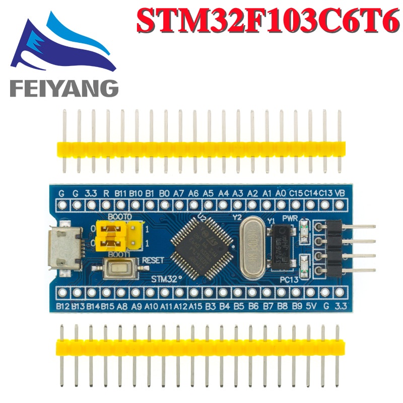 STM32F103C6T6 STM32F103C8T6 Brazo STM32 Módulo Mínimo De La Junta De Desarrollo Del Sistema Para ...