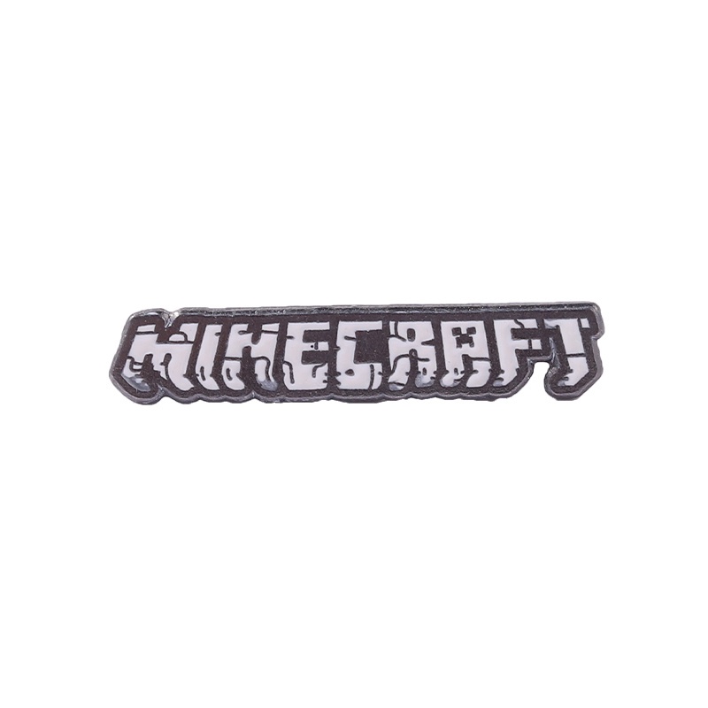 3 Estilos Juego Minecraft Solapa Pin Arma Esmalte Broche De Dibujos ...