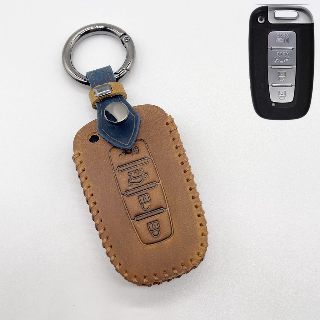 Funda De Cuero Para Llaves De Coche Ca Kia Ceed Rio Sportage R K3 K4 K5 ...