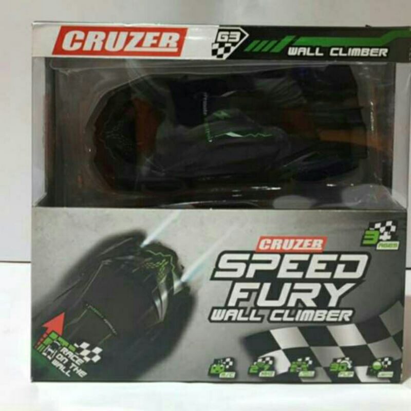 Cruzer Speed Fury Escalador De Pared Coche De Control Remoto Coche De ...