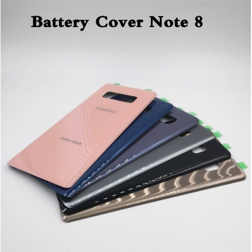 Calidad Superior Para Samsung Galaxy Note 8 Note8 N950 N950F Carcasa De Cristal Trasero De La ...