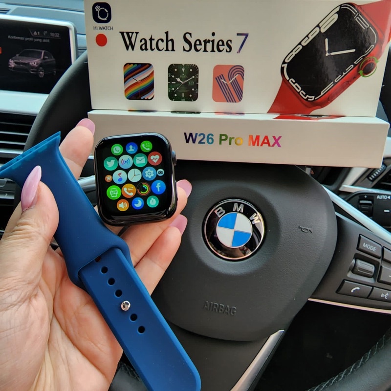 Reloj inteligente serie 7 T500 PRO MAX ORIGINAL HIWATCH Can CUSTUME propio y 10 fotos de juegos ...
