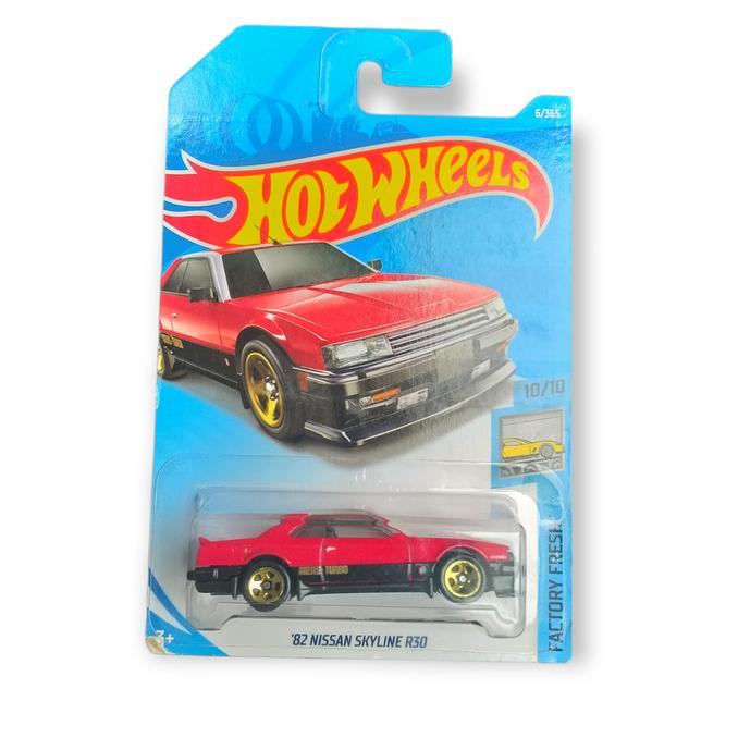 Hot Wheels '82 Nissan Skyline R30 Red HW Factory Fresh Kids Toys ...