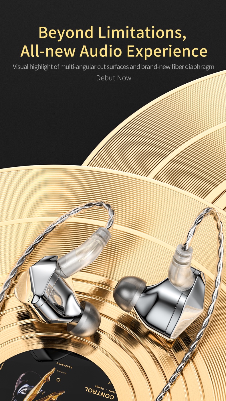 BLON BL-07 BL07 In Ear Earphones 10mm Fiber Diaphragm HIFI Headphone DJ Monitor Headset Noise ...