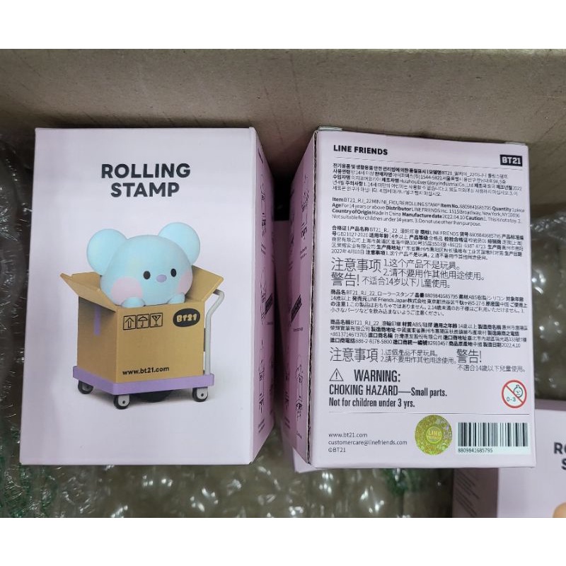 Sealed BT21 MININI Figure Roll Stamp | Shopee México