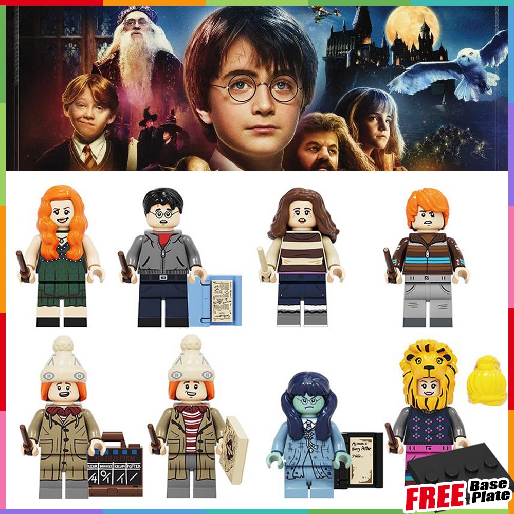 Minifiguras De Harry Potter Luna Gimiendo Myrtle Hermione Granger Ron ...