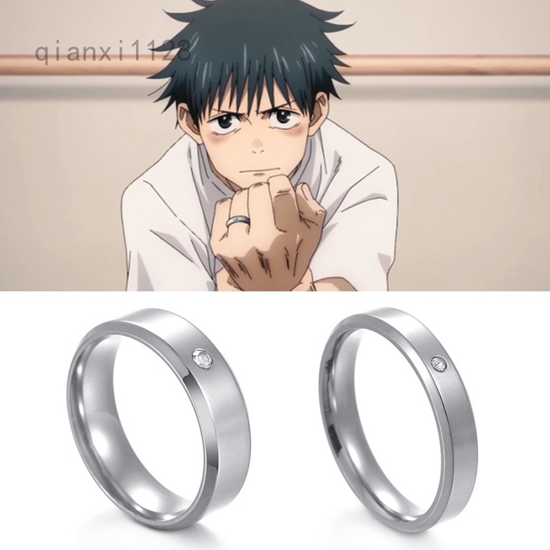 Anime Anillo De Dedo De Plata 925 Jujutsu Kaisen Okkotsu Yuta , Joyería ...