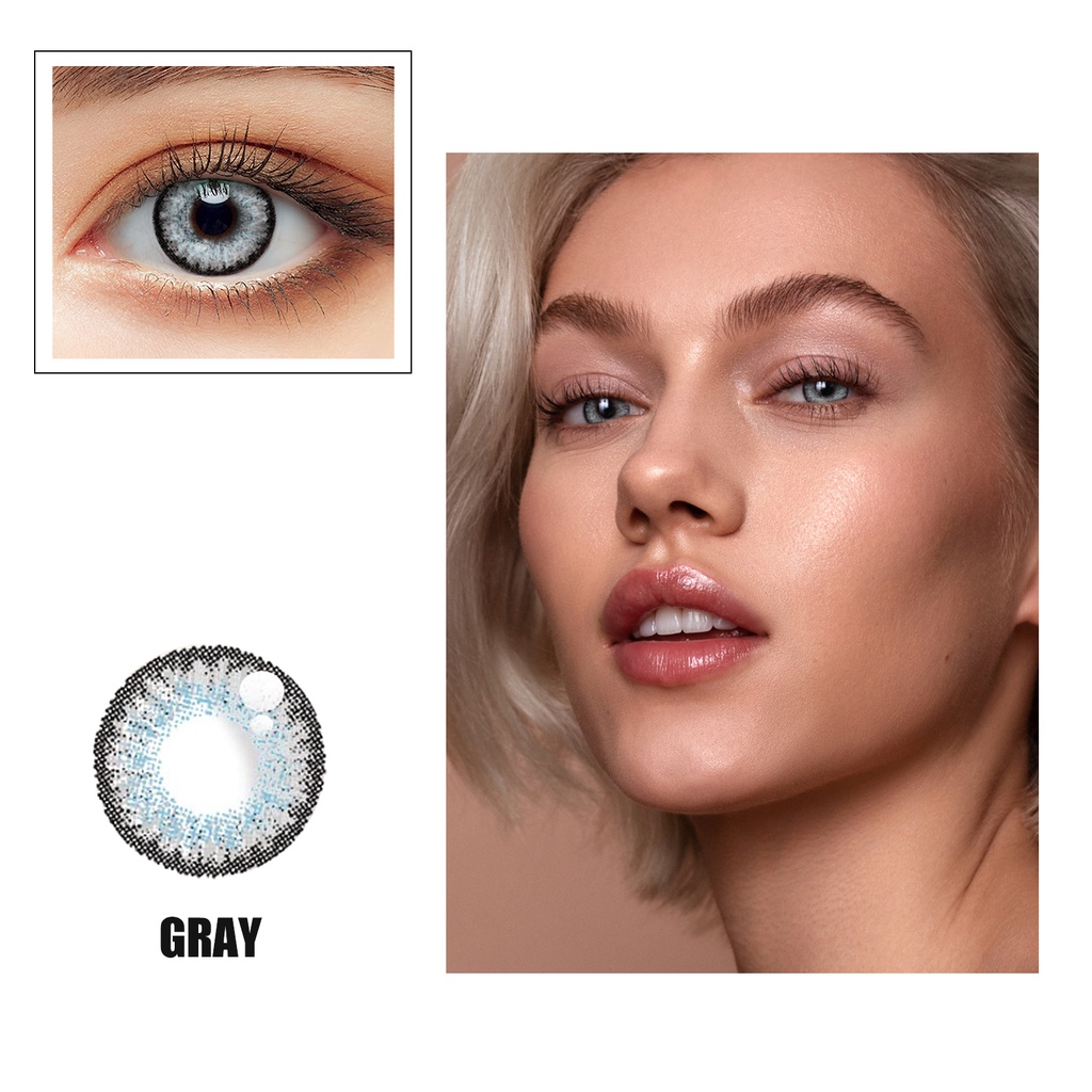 [Venta Al Por Mayor] Maxiy Girl Novmas 1 Par De Lentes De Contacto De ...