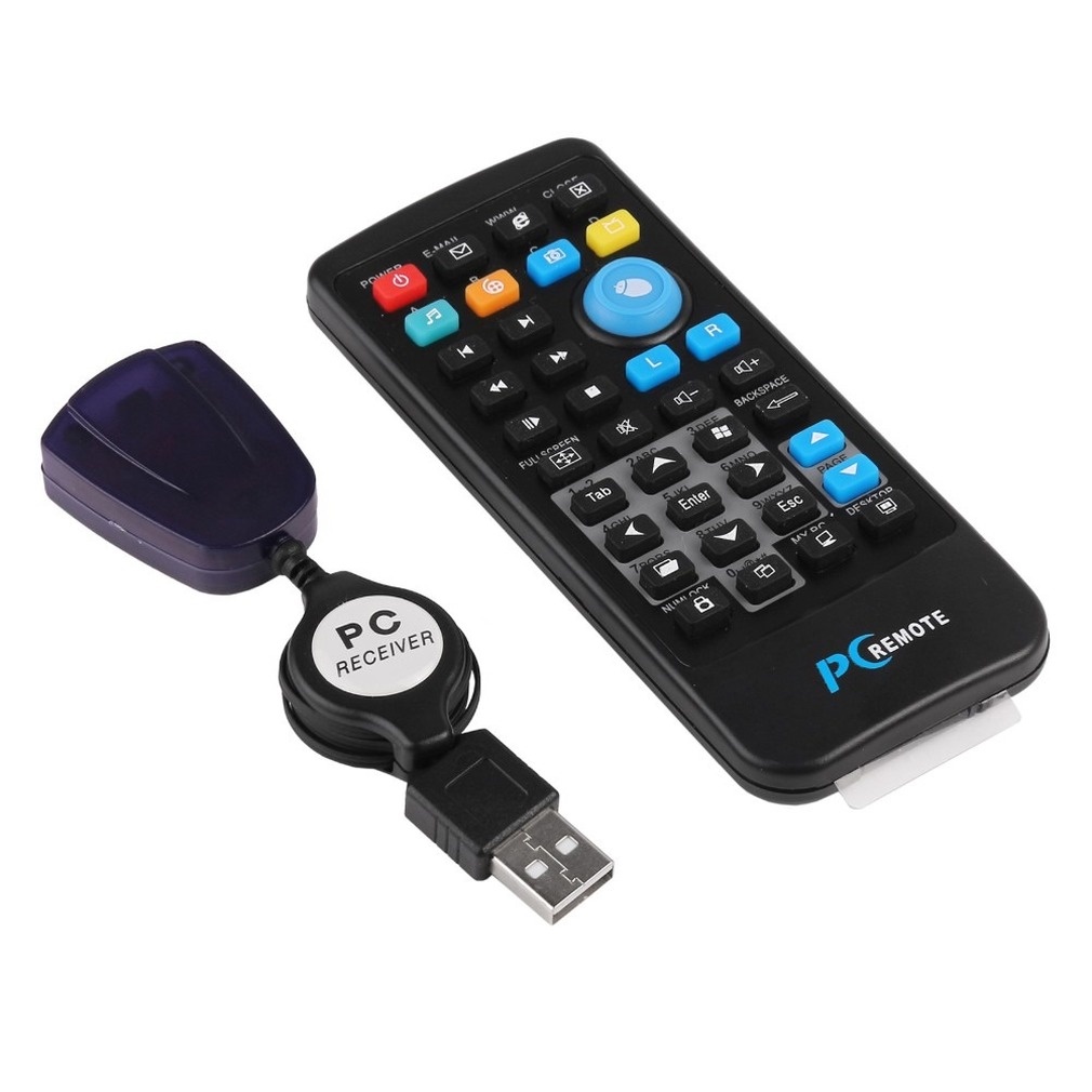 Mando A Distancia Inalámbrico Universal Para PC USB Ratón Volante ...