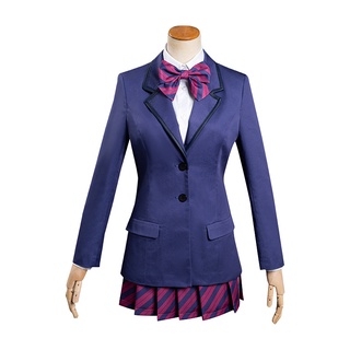 Komi San Cosplay Costume Skirt Set Stockings Wig Cat Ear Anime Shouko ...
