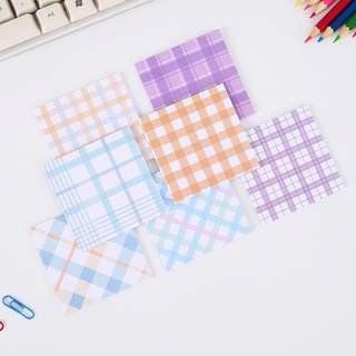 Rayas Comprobadas Lindo Post-It Notas Pequeñas Emocional Estudiante ...