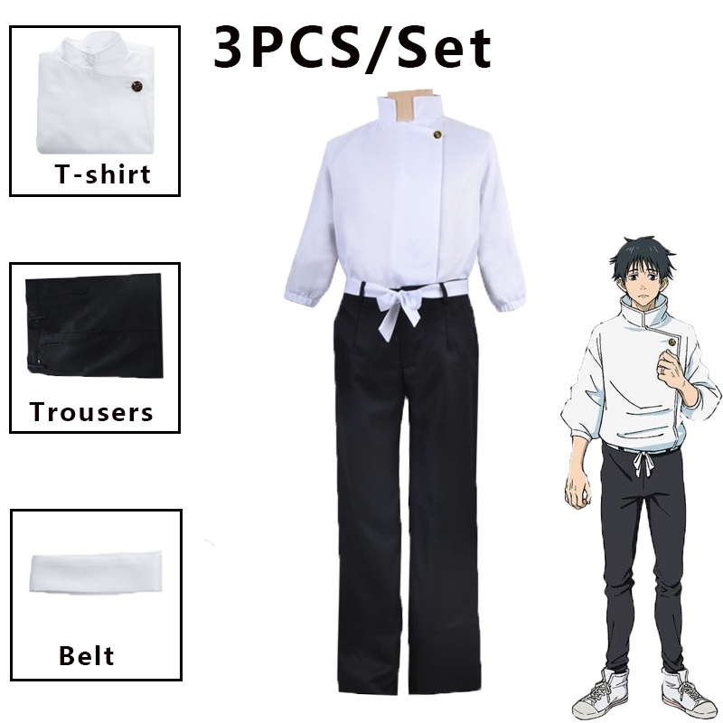 Popular Animation Jujutsu Kaisen Cosplay Costume Yuta Okkotsu Men's and ...