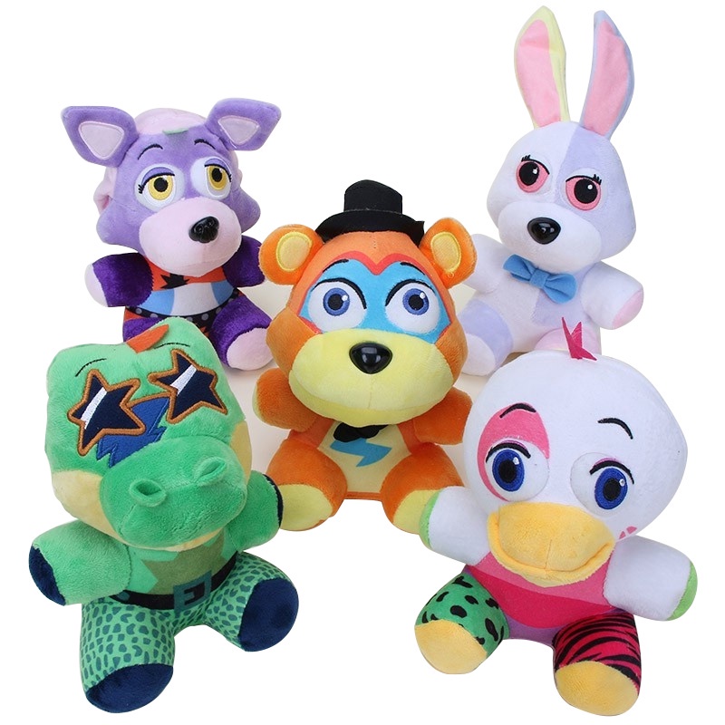 20cm-15cm Cinco Noches En Freddy's 4 FNAF Glamrock Freddy Chica Vannie ...