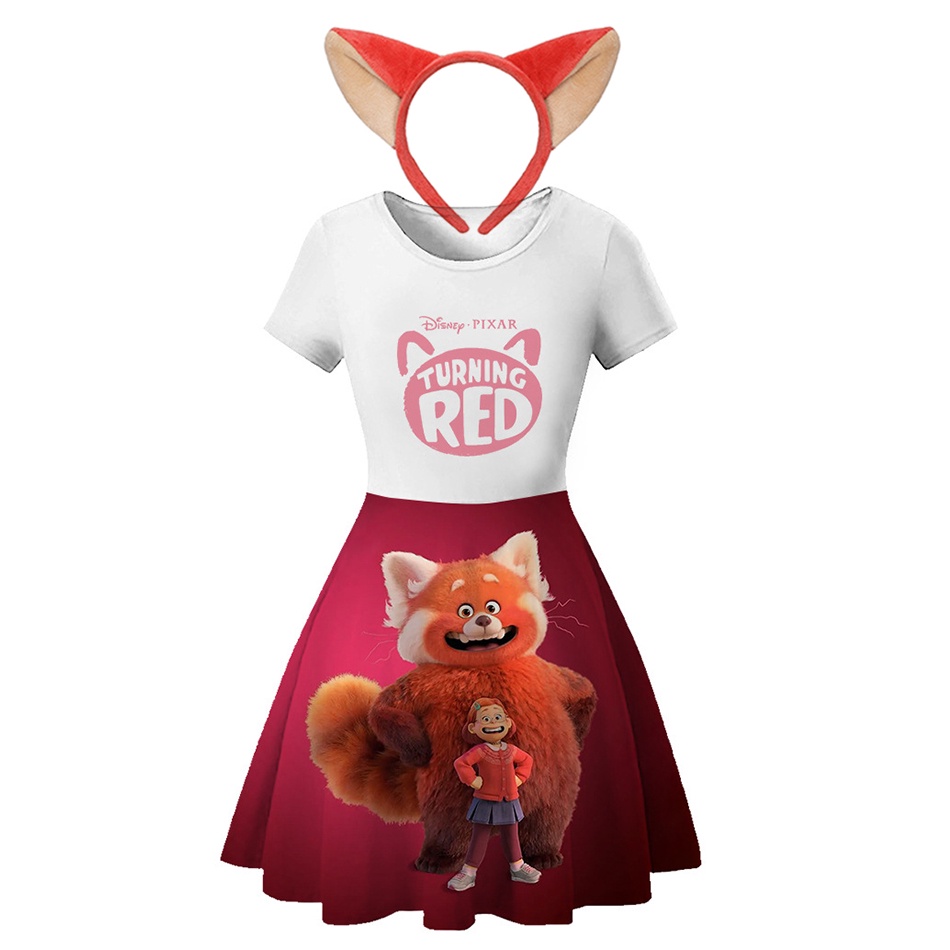 [Turning Red] Disney Cosplay Disfraz De Princesa Vestido De Encanto ...
