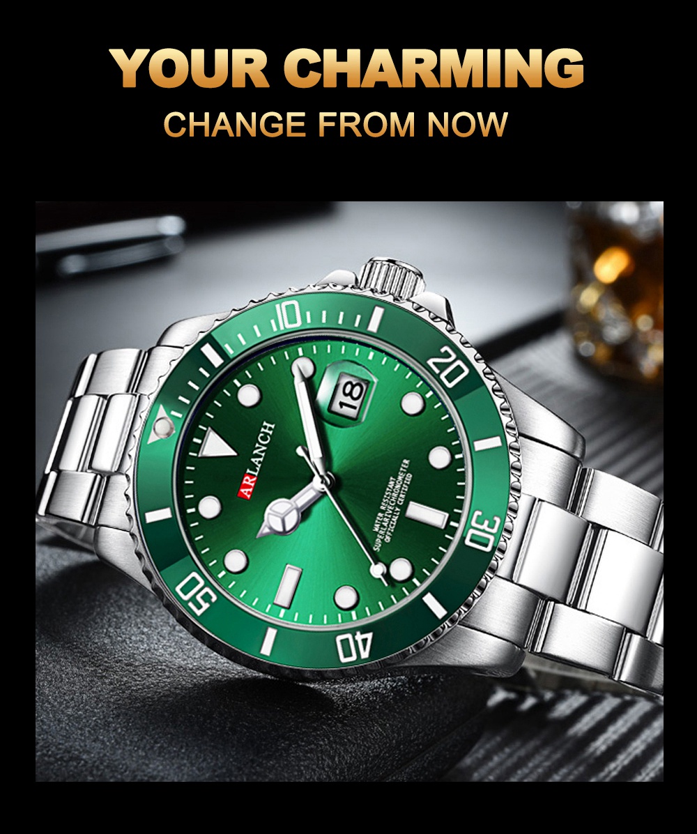 ARLANCH Hot Sell Hombres Quatrz Reloj Deportivo Para Hombre Relojes Top ...