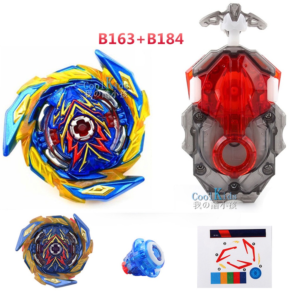 Beyblade Burst B-163 Brave Valkyrie B163 Con LR-184 Juego De Asas De Lanzador De Alambre ...