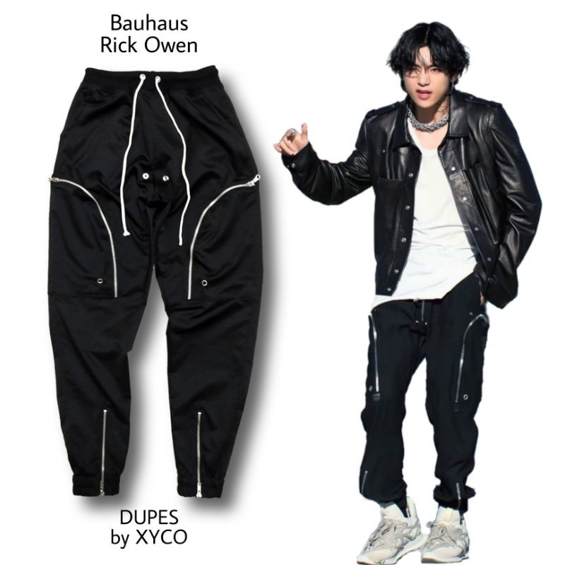 Rick OWENS BAUHAUS CARGO TACTICAL DUPES de XYCO Corn de BTS MV ON ...