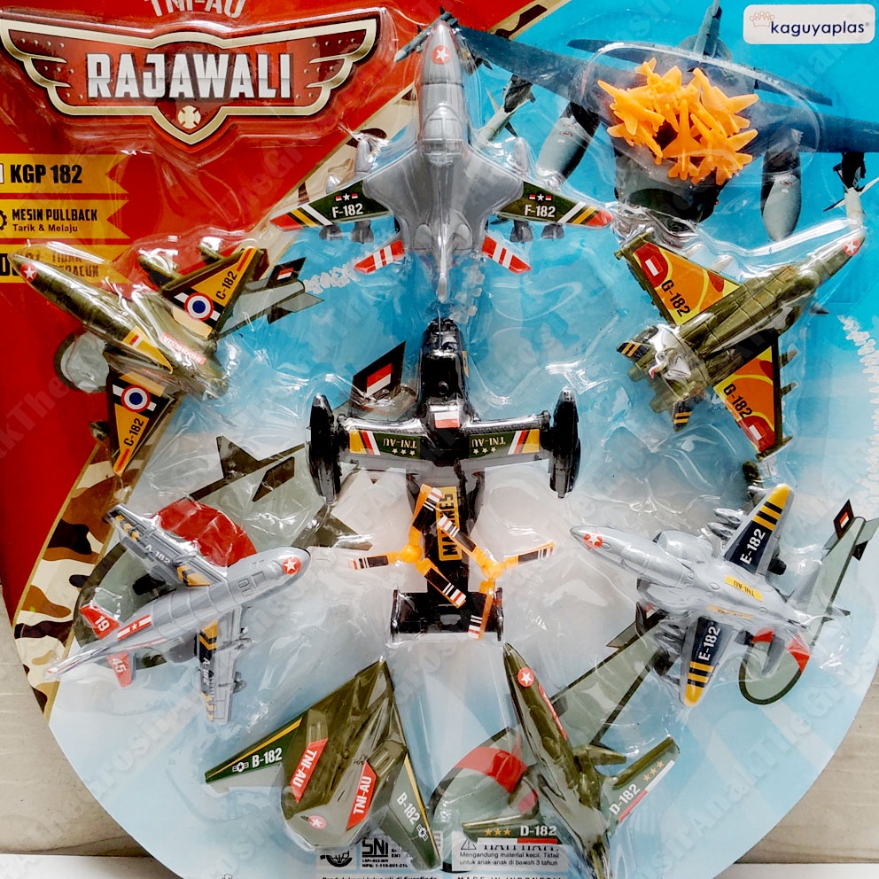 Eagle Airplane Content 8 PULLBACK Toy Air Force Plane Army Military AU ...
