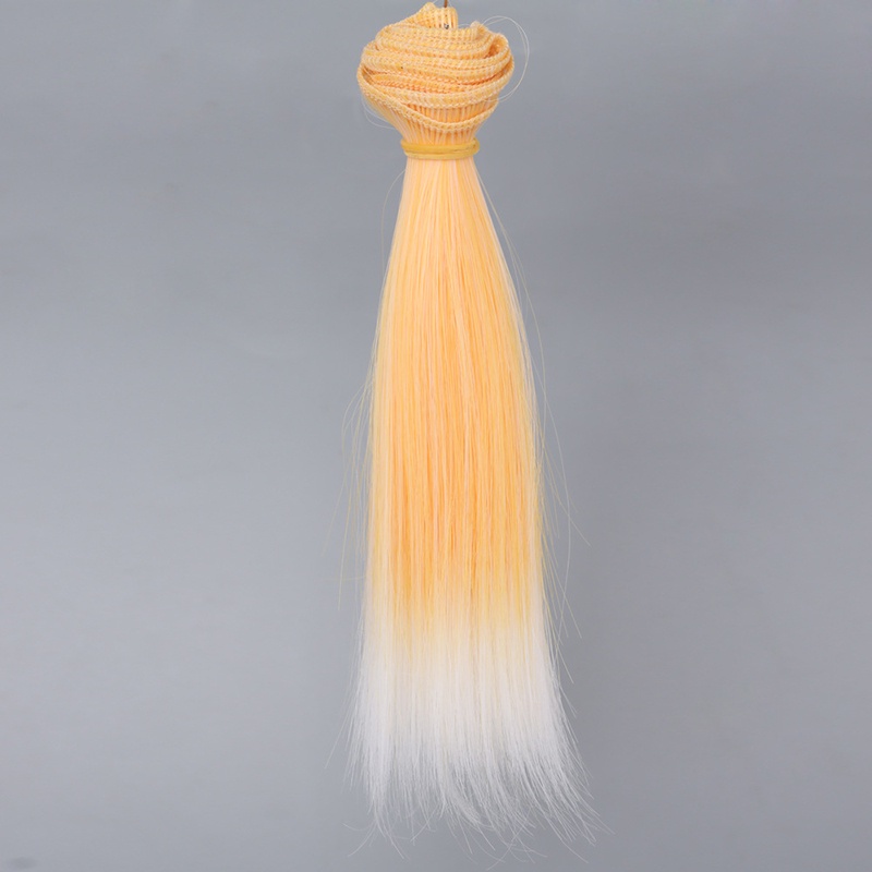 Adollya BJD Muñeca Accesorios De Pelo Moda Ombre 15cm Adecuado Todo El ...