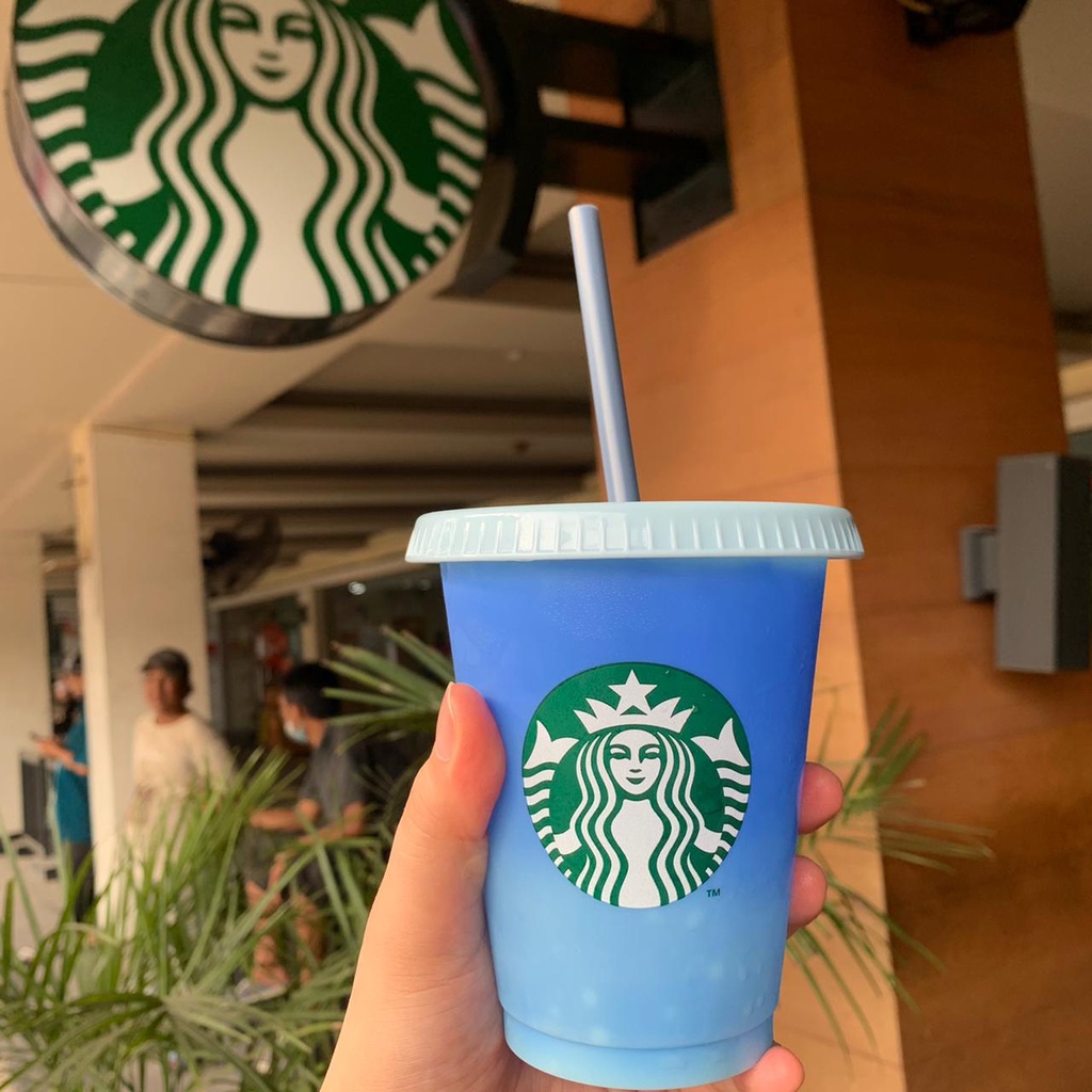 Vaso STARBUCKS cambio de COLOR TUMBLR vidrio ORIGINAL | Shopee México