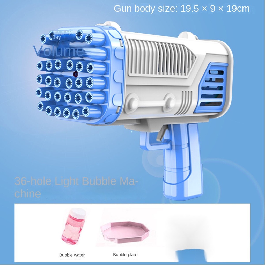 32 Agujeros-36 Cohete Luz De La Burbuja Máquina Nuevo Producto Influencer Pistola De Burbujas ...