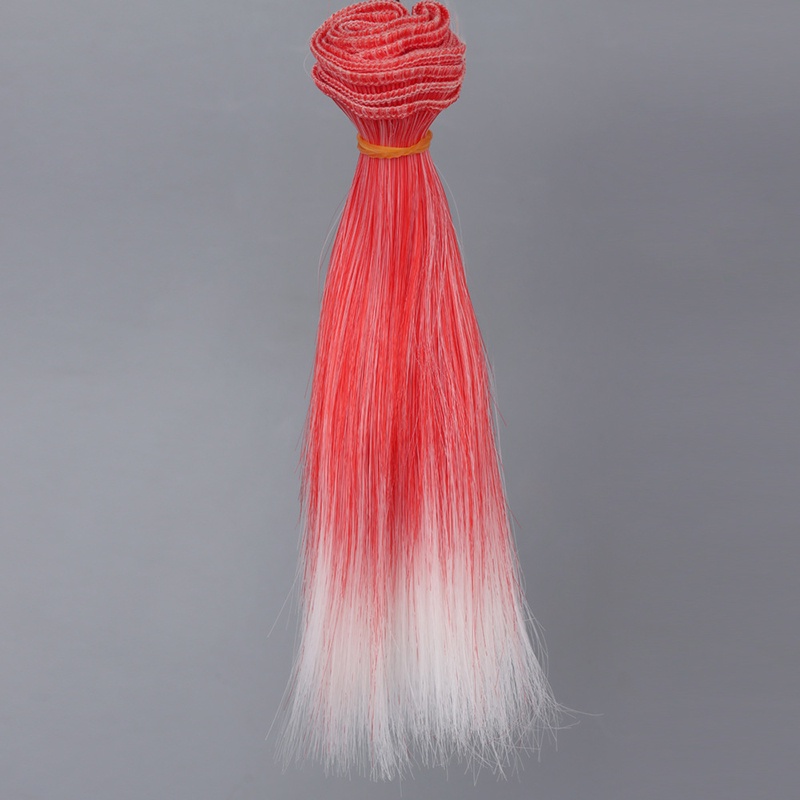 Adollya BJD Muñeca Accesorios De Pelo Moda Ombre 15cm Adecuado Todo El ...