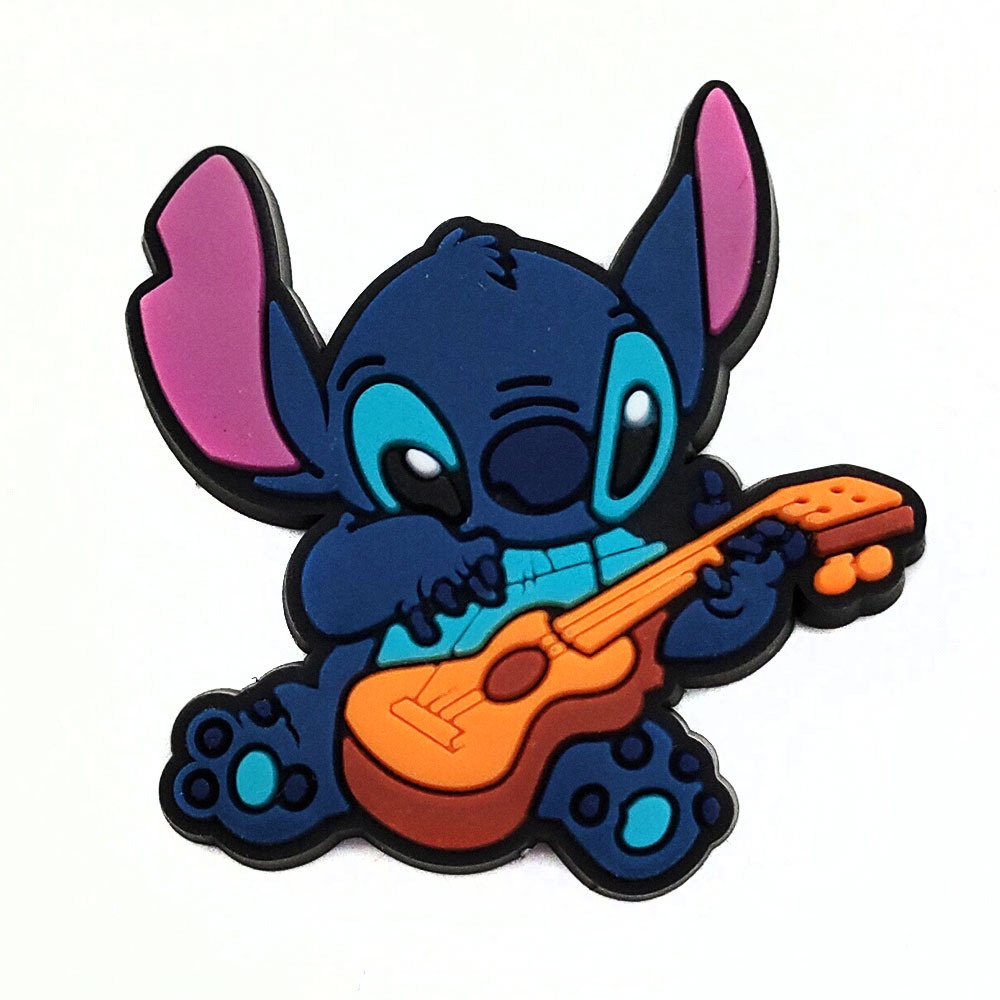 charms Lindo De Dibujos Animados De Stitch Crocs Zapatos Encantos Pin ...